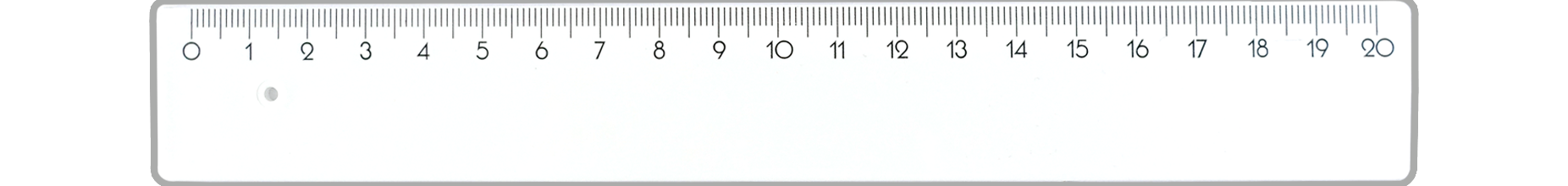 Lineal 20 cm